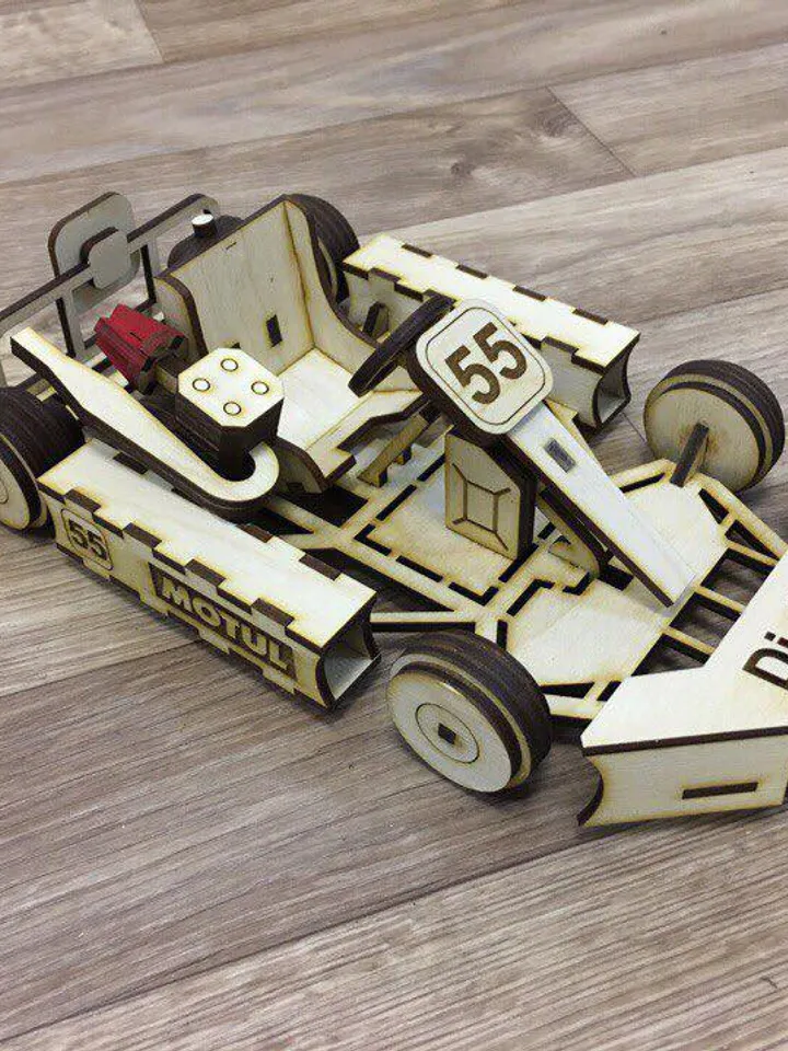 Digital Template Cnc Router Files Cnc Race Car 3 mm Files for Wood ...