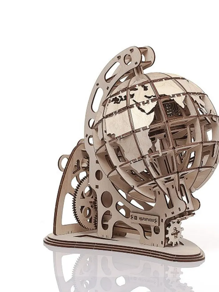 Digital Template Cnc Router Files Cnc The Globe Files for Wood Laser ...