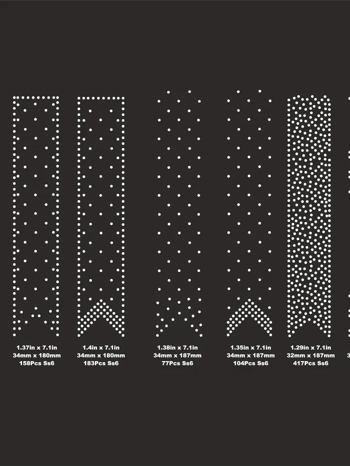 Cheer Bow Rhinestone Template 1,5 inc ss6 SVG Cricut Silhouette Digital ...