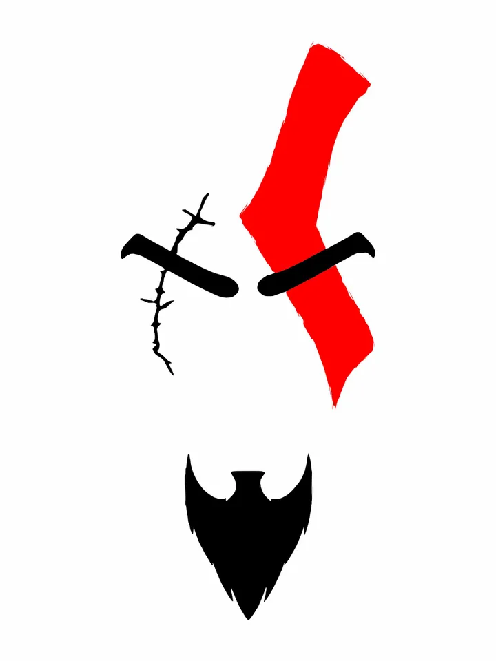 Kratos God Of War, Kratos SVG, God of war SVG, God Of War $1.56 | Buy ...