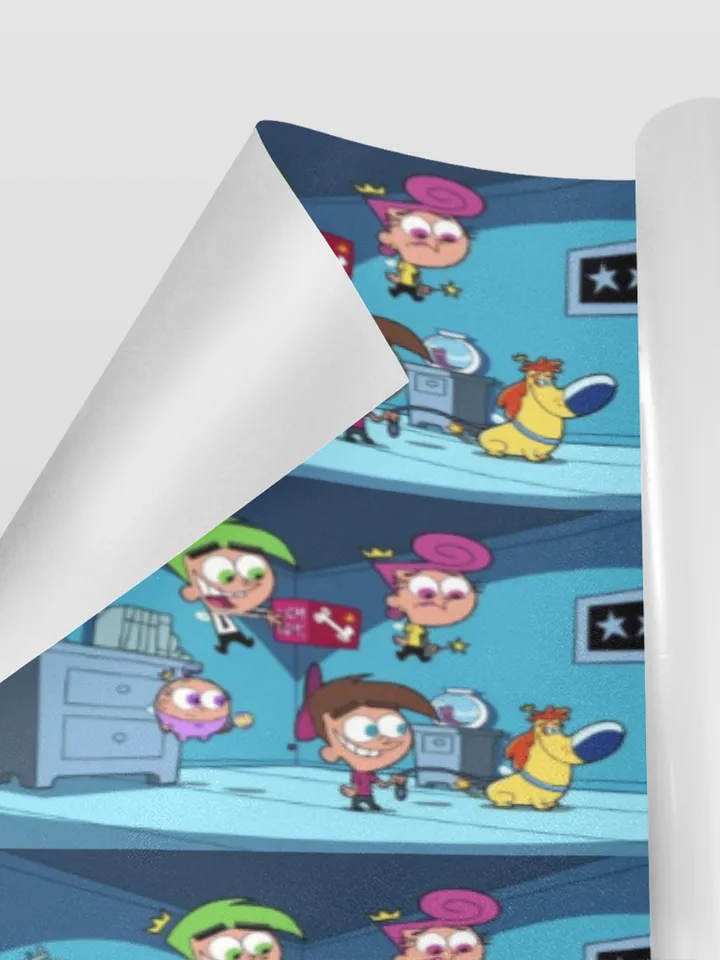 Fairly OddParents Gift Wrapping Paper 58"x 23" (1 Roll) $24.97 | Buy online with delivery