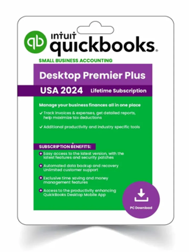 QuickBooks Desktop Premier 2024 Us Lifetime Activation No Subscription ...