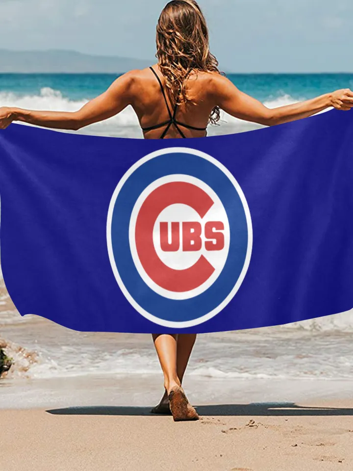 Chicago Cubs Beach Towel $45.00 | Buy online with delivery