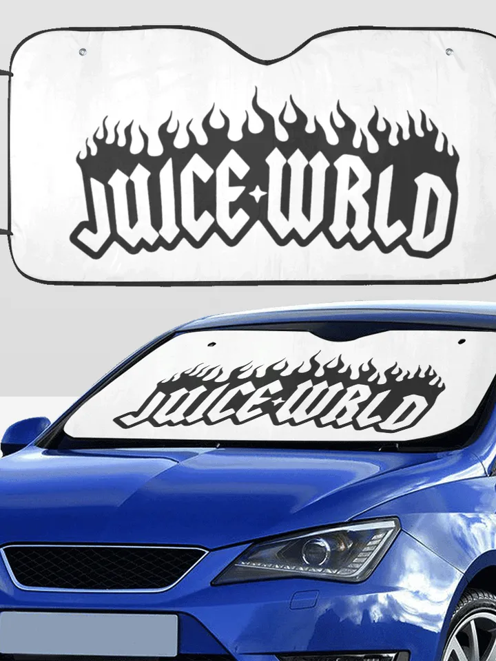 Juice WRLD Car Sunshade $48.00 | Buy online with delivery