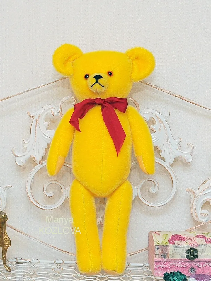 PDF Sewing Bear Pattern Antique Teddy 15"(38cm) Artist design/ Antique ...