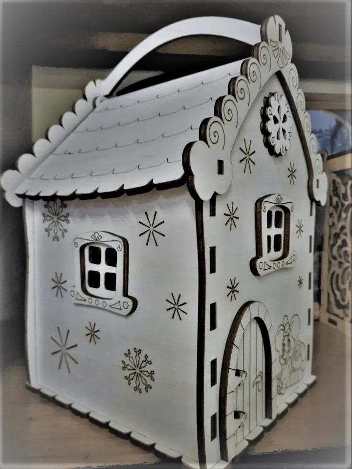 Digital Template Cnc Router Files Cnc Gift Box Files for Wood Laser Cut ...