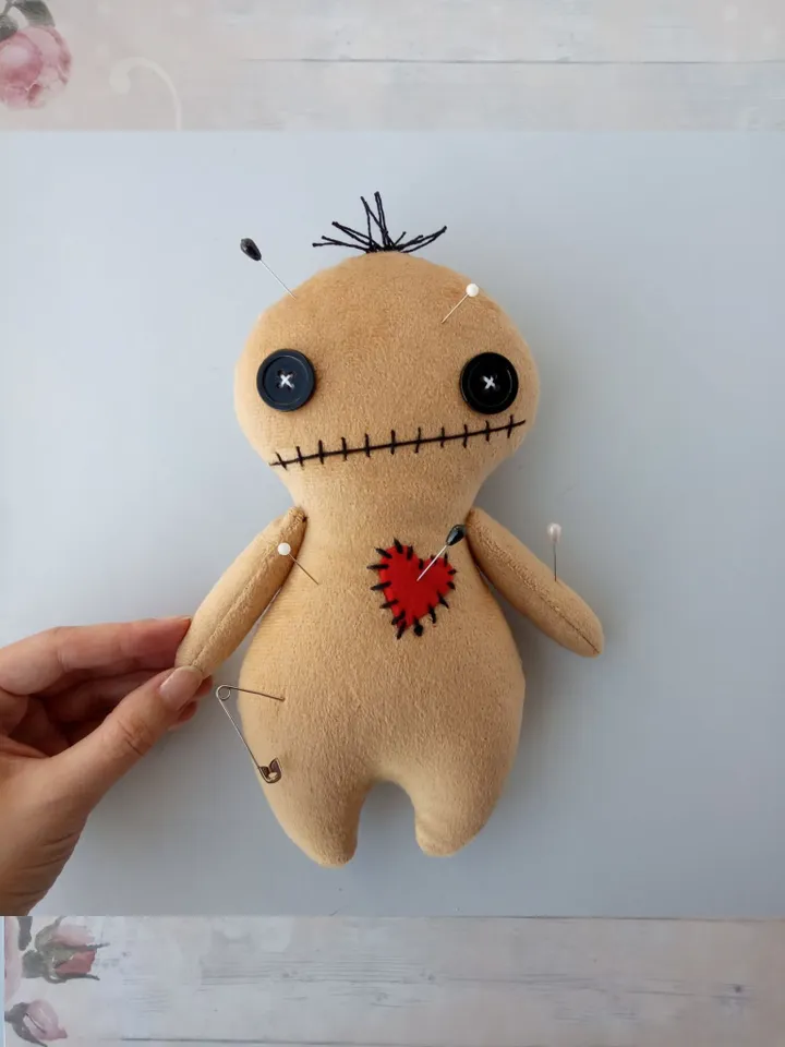 Plush Voodoo Doll Pattern PDF $4.47 | Buy online with delivery