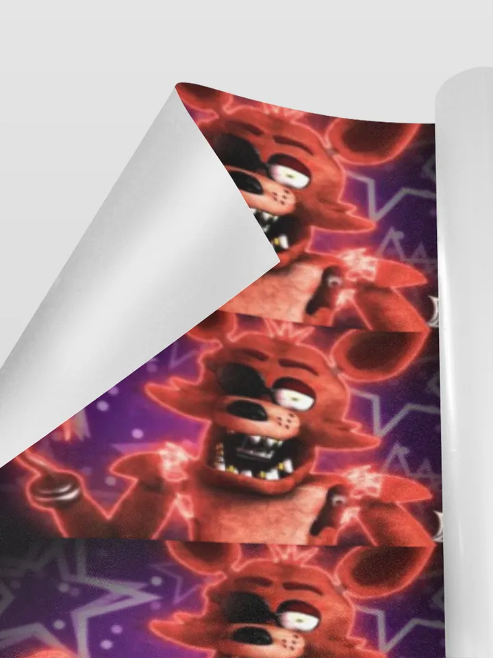 Foxy FNAF Gift Wrapping Paper 58"x 23" (1 Roll) $24.97 | Buy online ...