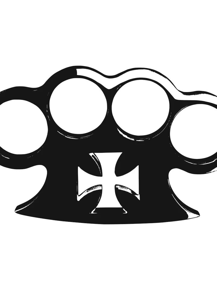 Brass Knuckles Svg, Fighting Svg, Brass Knuckles Clipart, Knuckles Svg ...