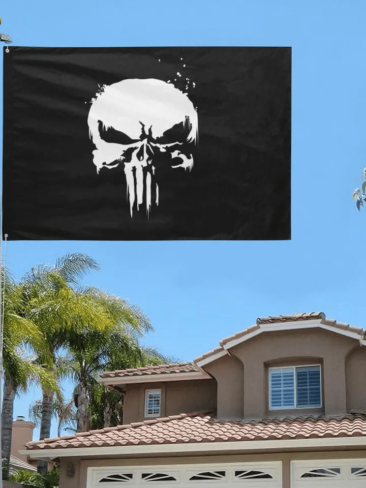 Punisher Flag $48.00 | Buy online with delivery