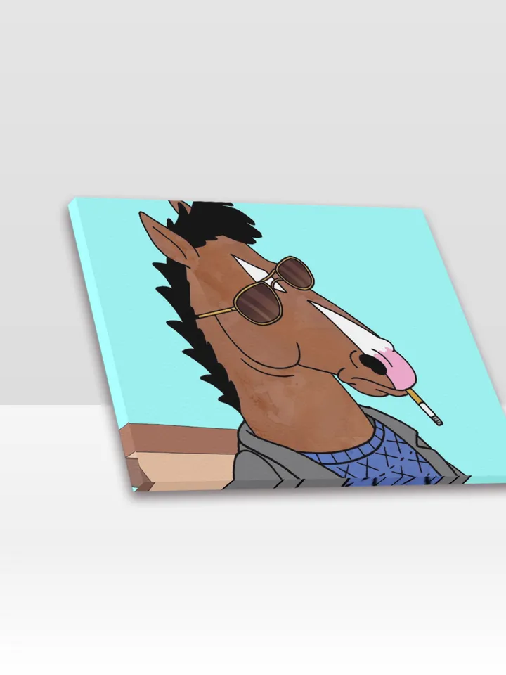 BoJack Horseman Frame Canvas Print $24.00 | Buy online with delivery