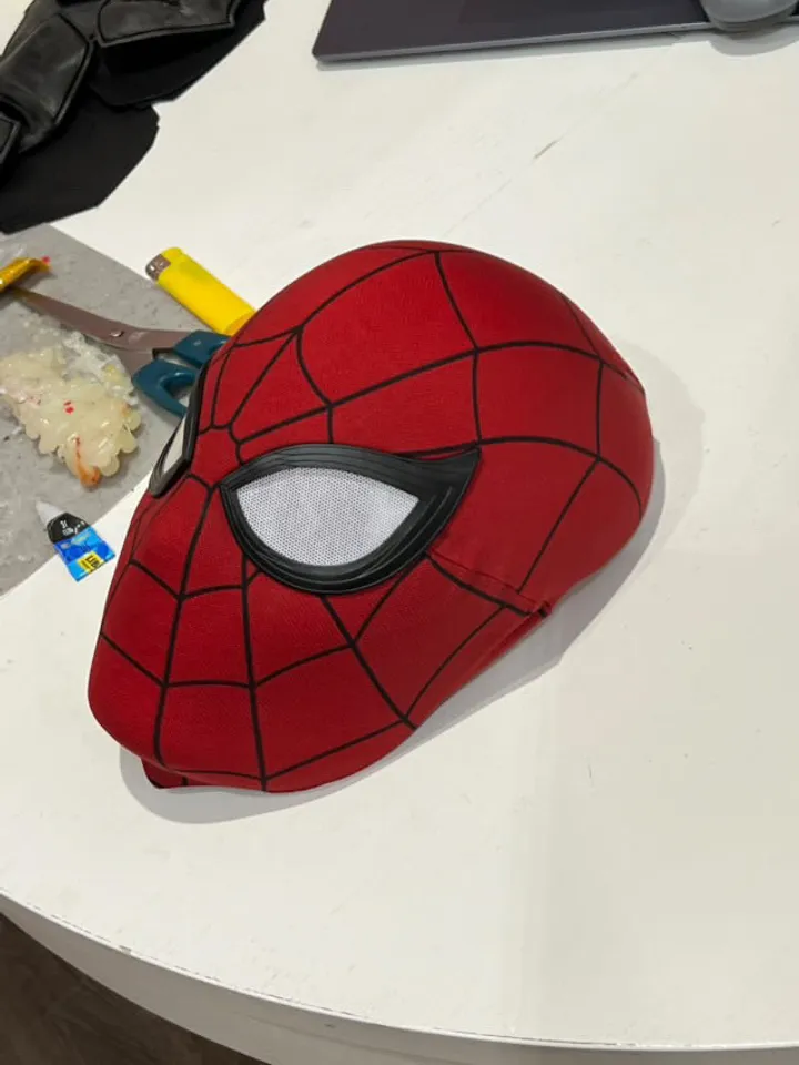 Classic web faceshell Spider-man $150.00 | Buy online with delivery