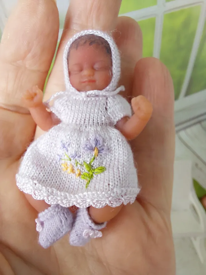 Miniature clothes for mini Silicone Zuru baby doll $55.00 | Buy online ...