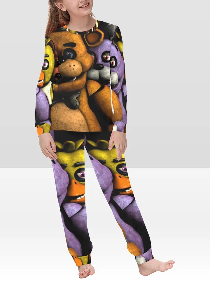 FNAF Five Nights At Freddys Kids Girls Pajamas Set, PJ Set pajama ...