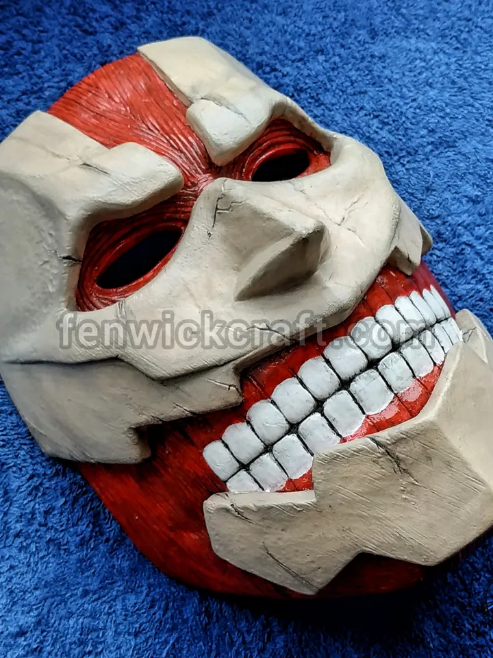 Attack On Titan Armored Titan Mask / Rainer Braun $195.00 | Buy online ...