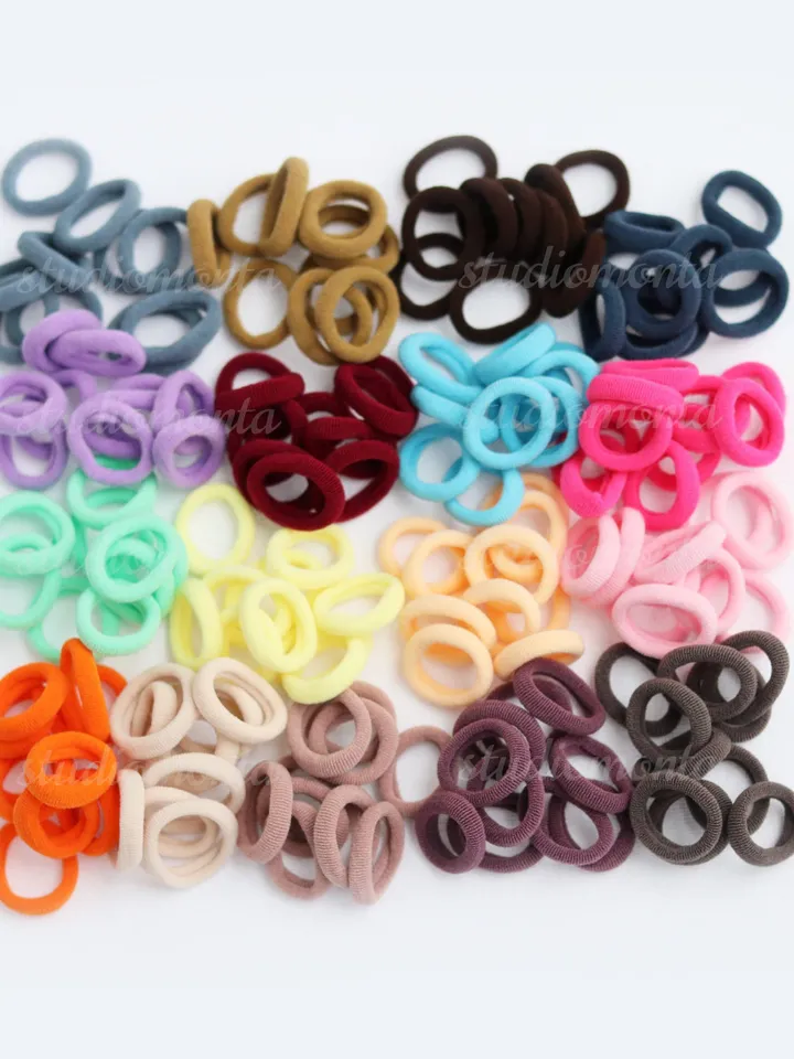 Tiny Baby Hair Ties, Girl Hair Bands, Toddler Hair Elastic, Soft Hair ...