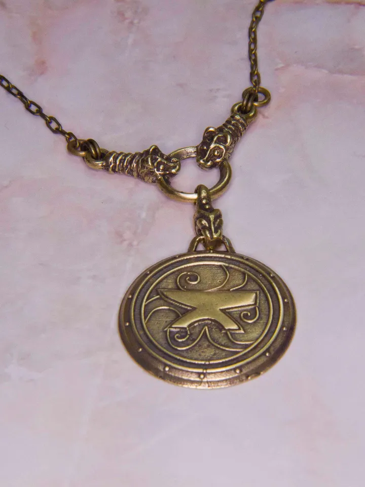 Amulet of Zenithar / The elder Scrolls jewelry / Skyrim, oblivion ...