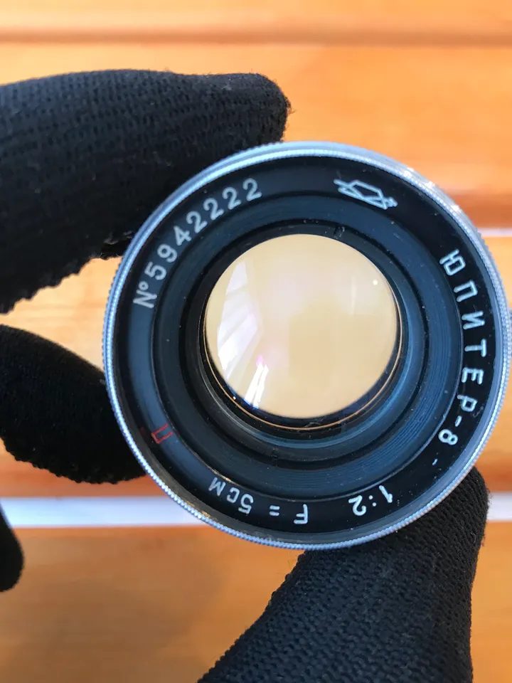 JUPITER 8 Red P USSR Lens F 2/50 mm for M39 L39 mount FED Zorki Leica №5942222 $40.00 | Buy ...