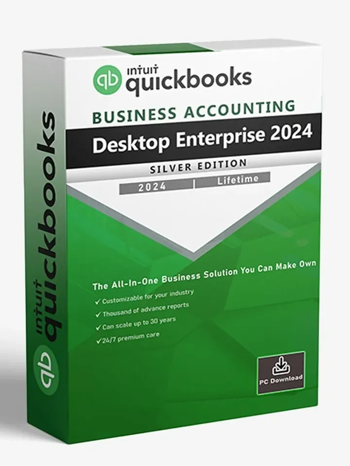 QuickBooks Desktop Enterprise 2024 Lifetime License $87.00 | Buy online with delivery