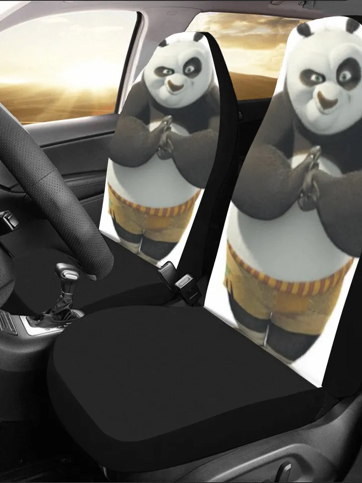 Kung Fu Panda Car Seat Covers Set of 2 Universal Size $84.00 | Buy ...