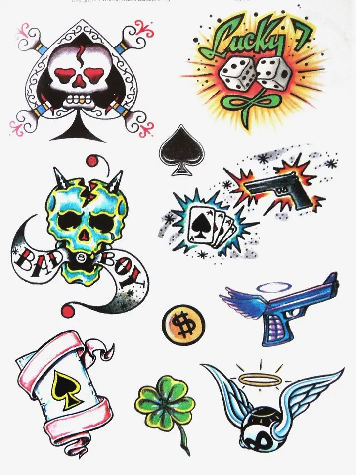 800 Small Tattoo $1.55 | Buy online with delivery
