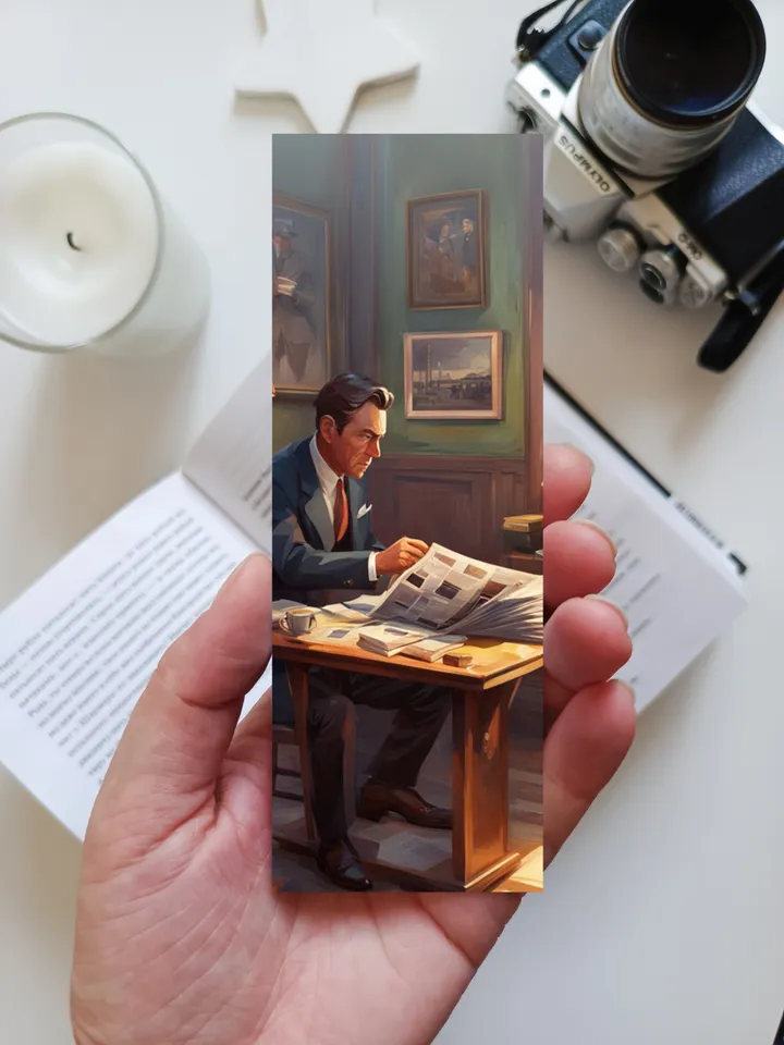 Bookmarks "Detective" $6.00 | Buy online with delivery