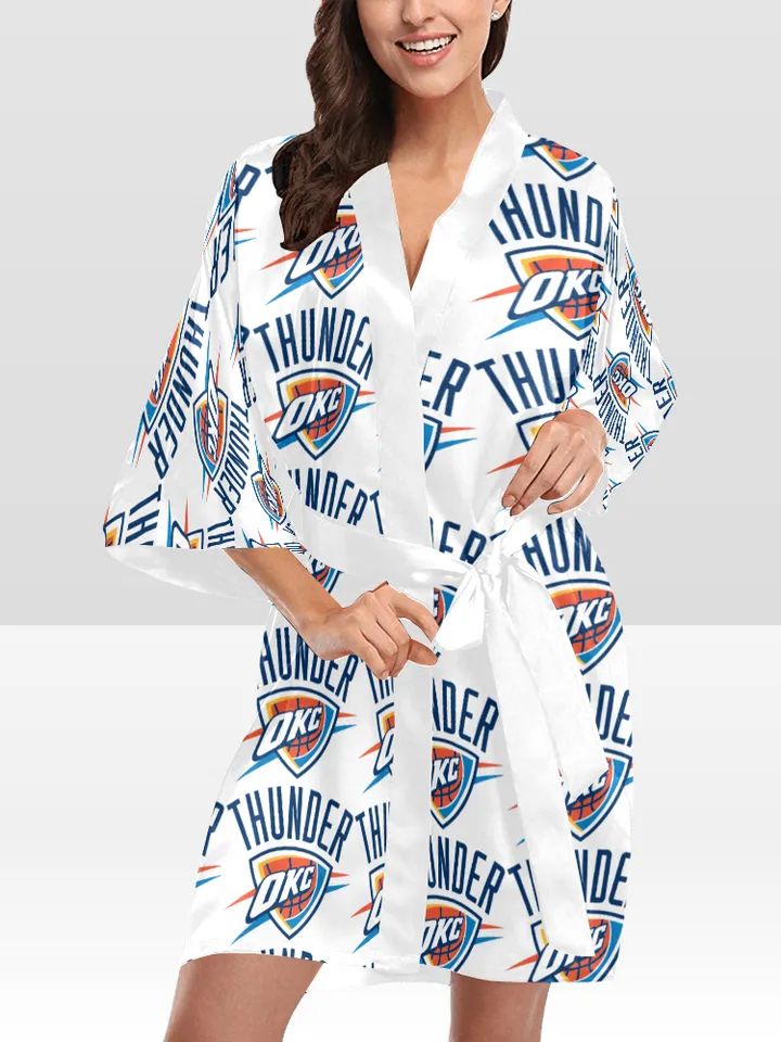 Oklahoma City Thunder Kimono Robe $89.97 | Buy online with delivery