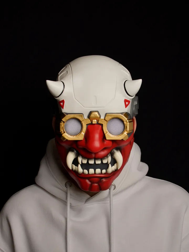 Octane helmet (El Diablo | Red Shift | Oni's shadow) Apex Legends $300. ...