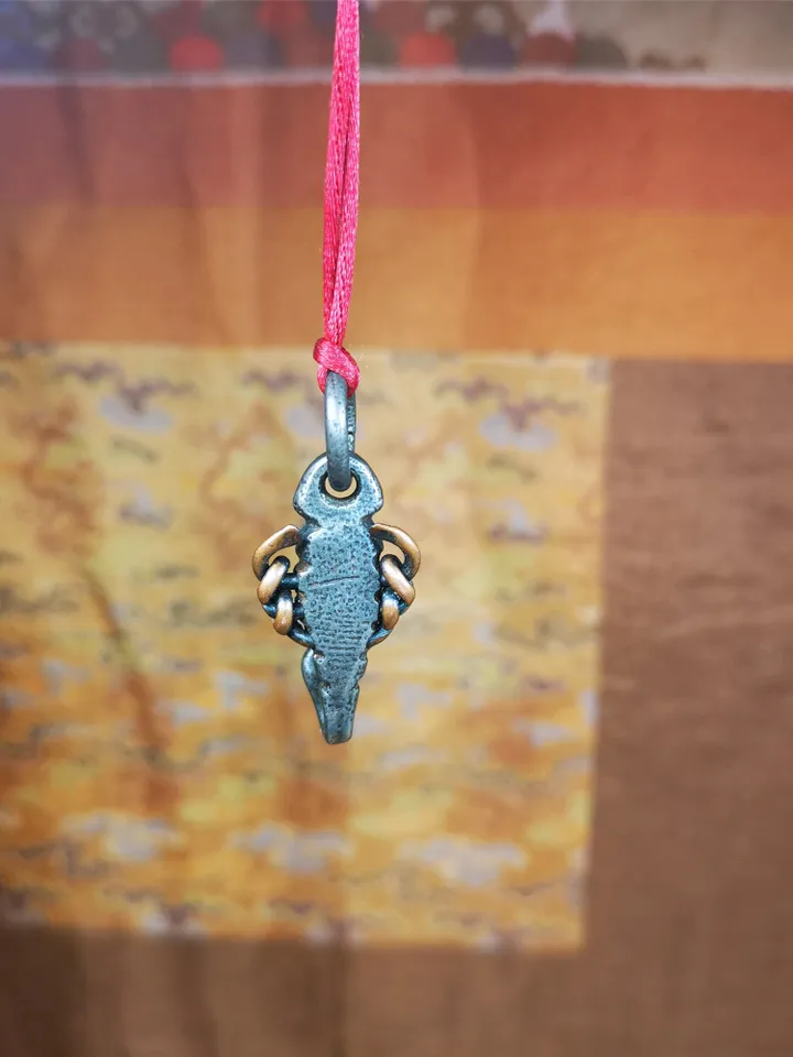 Gandhanra Handmade Tibetan Amulet,Scorpion Guru of Padmasambhava ...