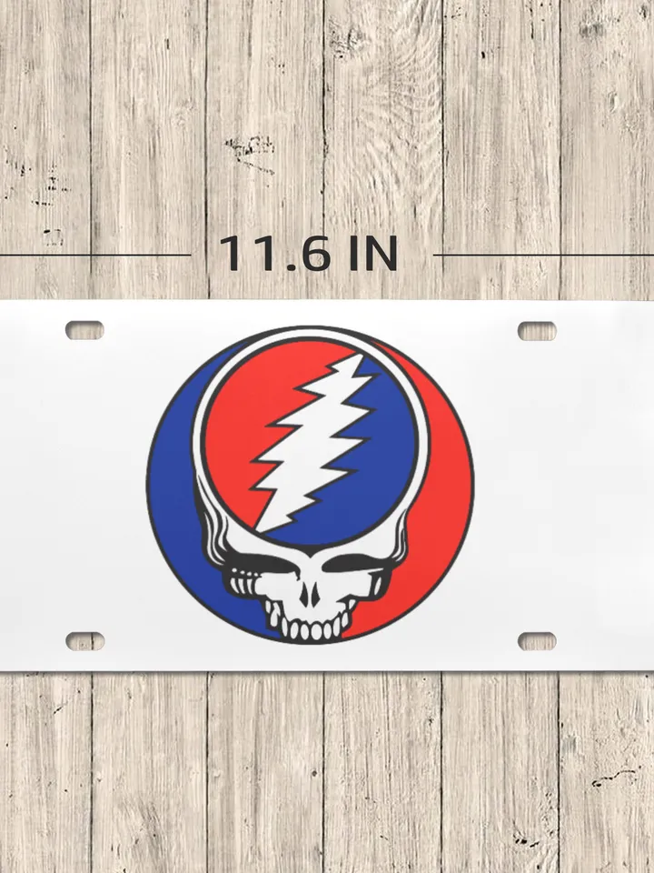 Grateful Dead License Plate $36.00 | Buy online with delivery