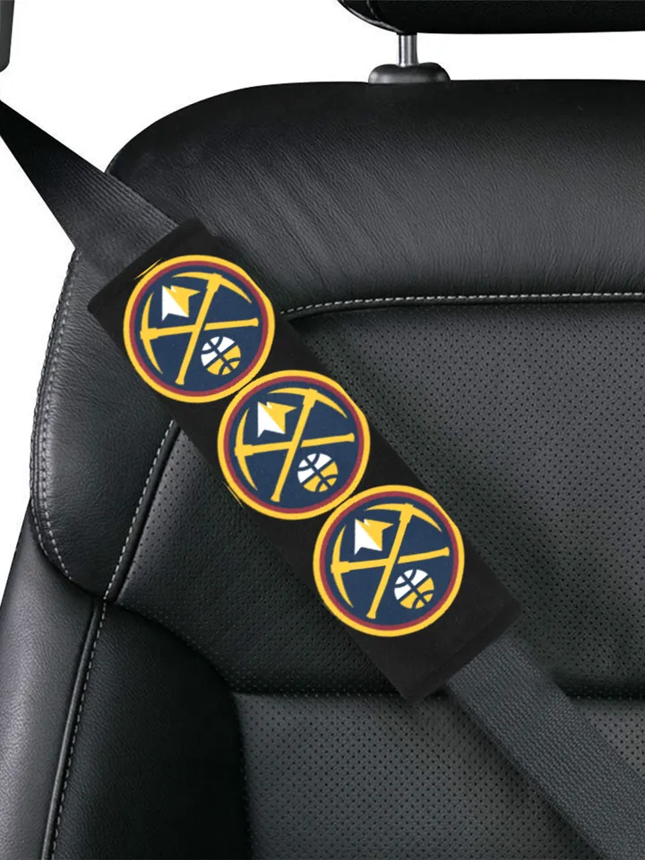 Denver Nuggets Car Seat Belt Cover $24.00 | Buy online with delivery