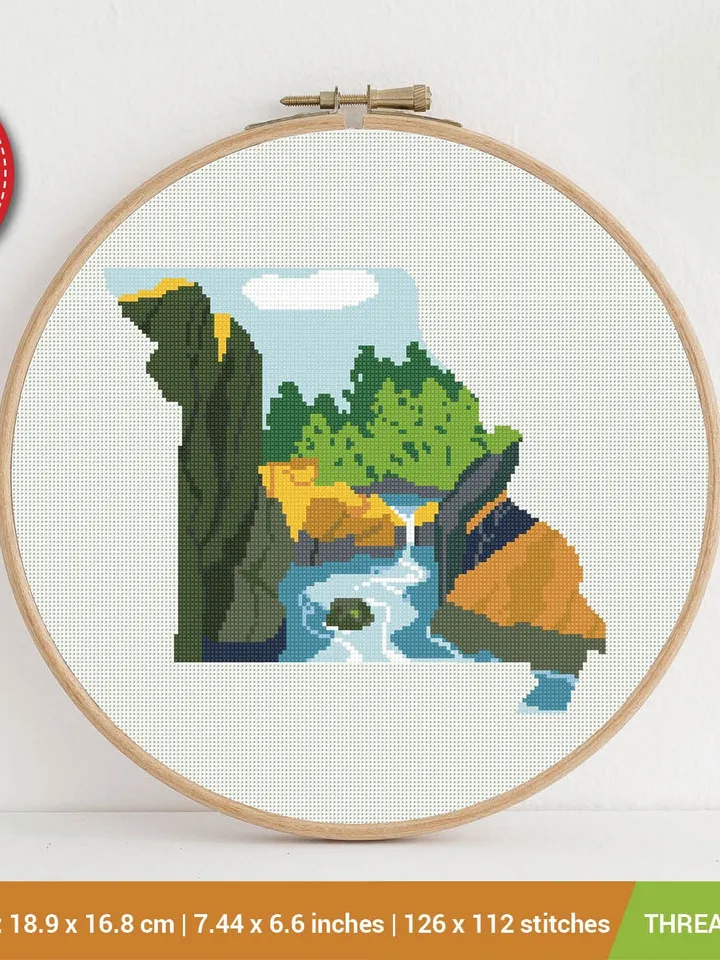 Missouri state Cross stitch pattern | Embroidery Pattern | Instant ...