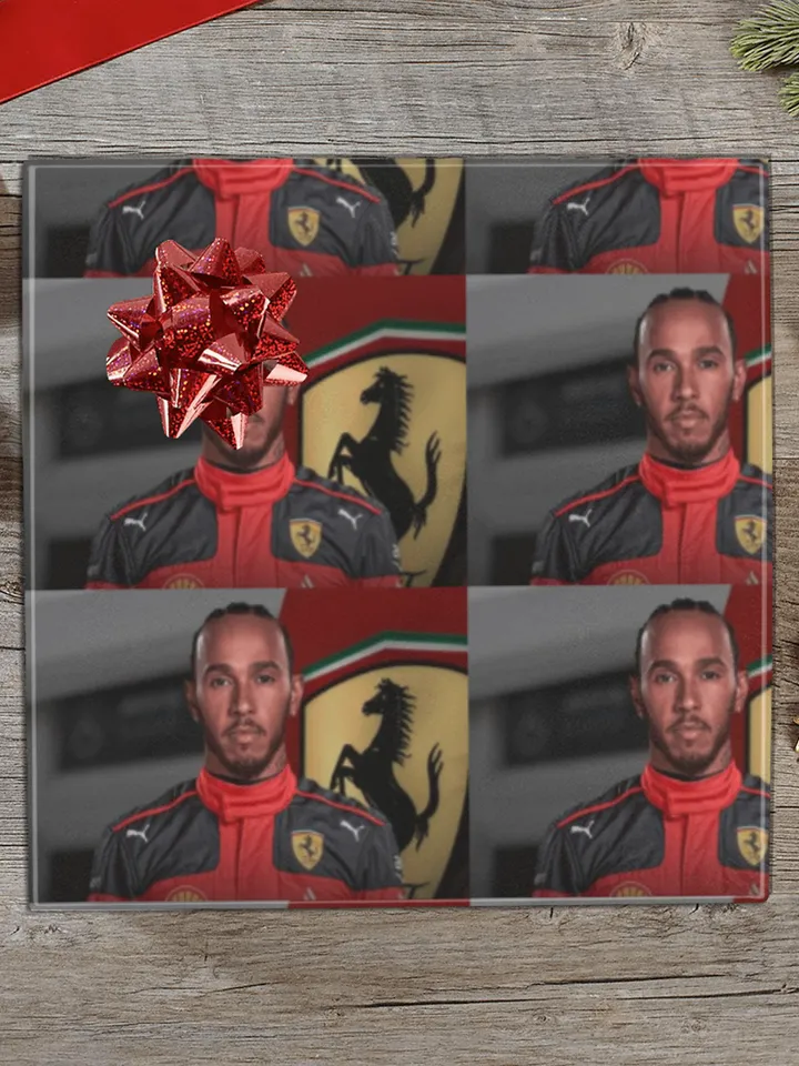 Lewis Hamilton Gift Wrapping Paper $24.97 | Buy online with delivery