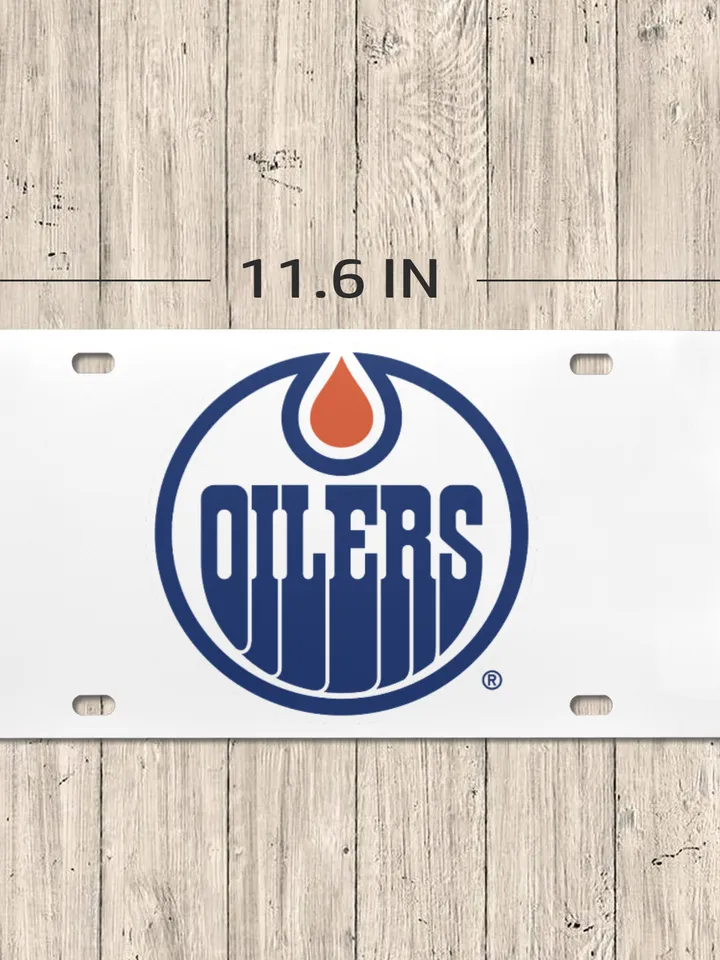 Edmonton Oilers License Plate
