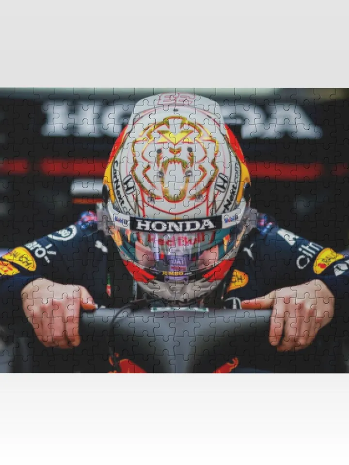 Max Verstappen Jigsaw Puzzle Wooden $36.00 | Buy online with delivery