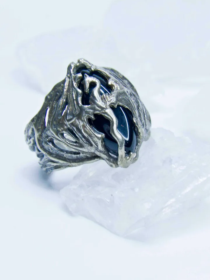 Solid Brass Ring of Akatosh / Unusual wedding ring / Celtic ring ...