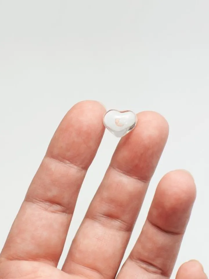 Embryo 3-4 weeks, mini heart, bereavement fetus, Sculpture cast in ...
