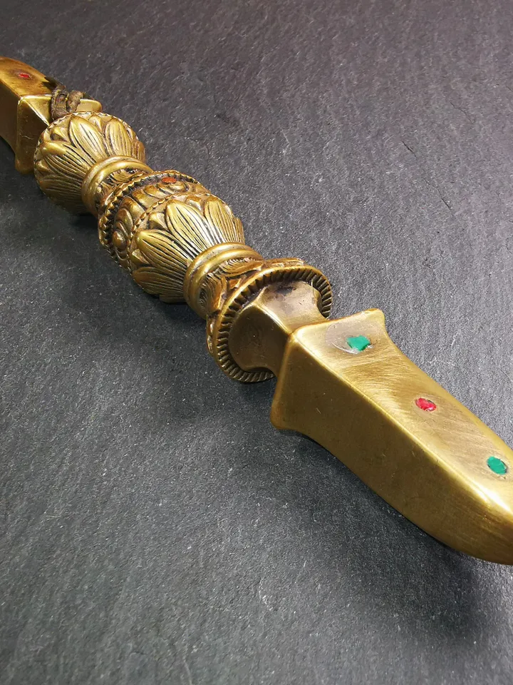 Gandhanra Handmade Vintage Vajra Dorje,Tibetan Buddhism (Vajrayana ...
