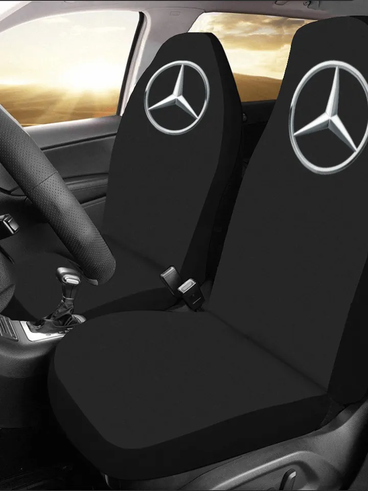 Mercedes Benz Car Seat Covers Set of 2 Universal Size $84.00 | Buy ...