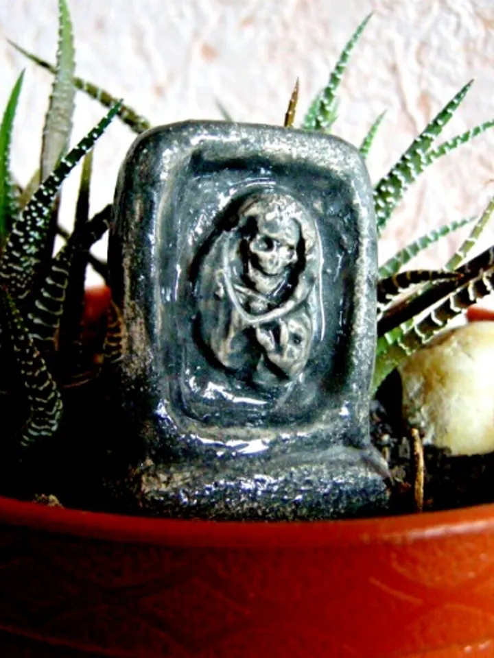 Ceramic grave stones. Fish tank decor/ Planter decoration