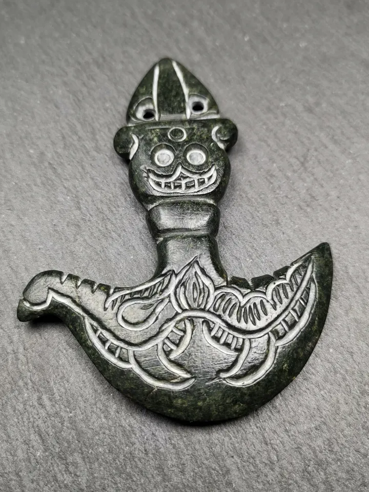 Hand Carved Obsidian Kartika Knife of the Dakinis | Gandhanra Antique ...