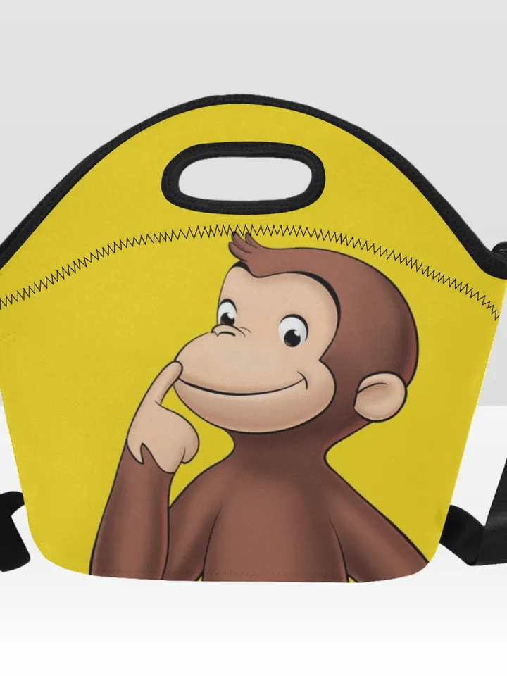Curious George Monkey Neoprene Lunch Bag $36.00 | Buy online with delivery