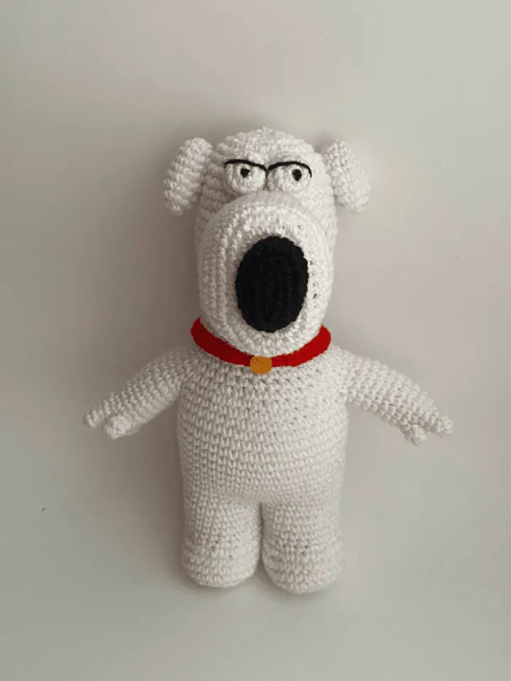 Brian and Stewie Family Guy PDF crochet pattern amigurumi