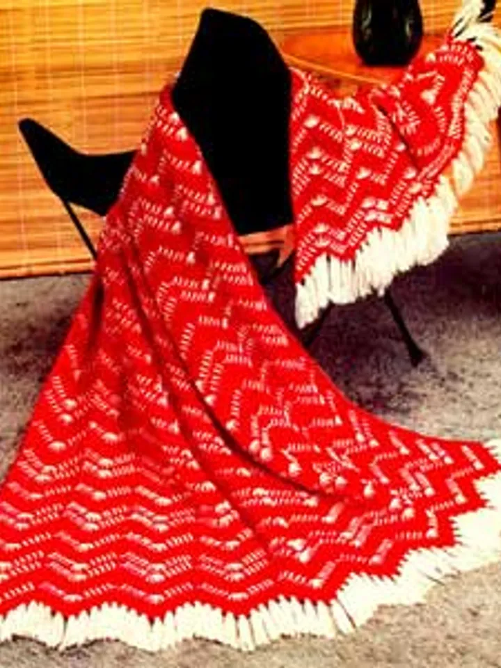 Crochet Pattern Vintage Afghan California Ranch Digital Download PDF $1 ...