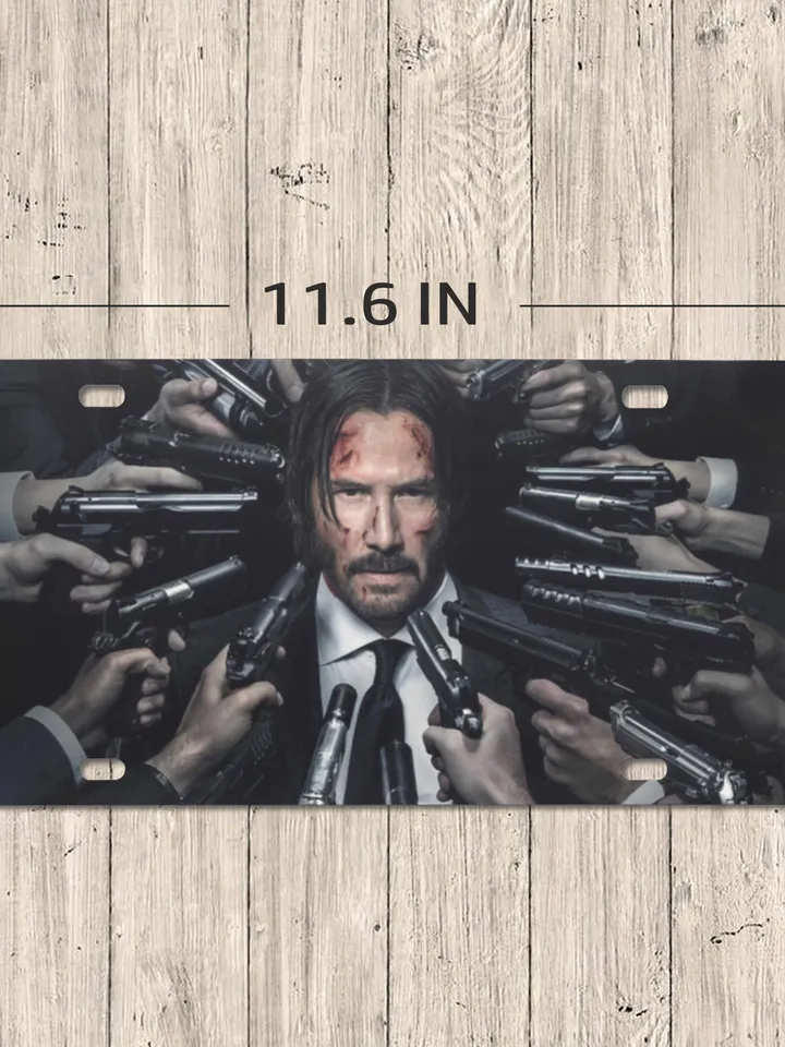 John Wick License Plate $24.97 | Buy online with delivery