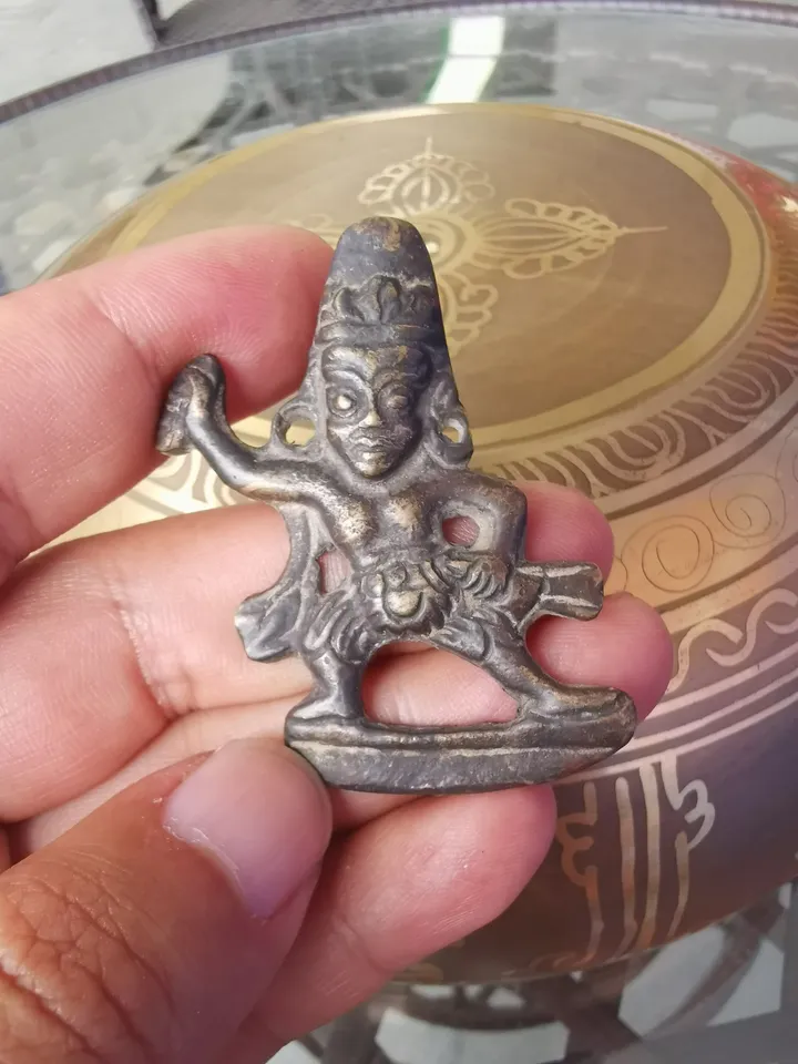 Gandhanra Antique Tibetan Buddhist Protective Pendant,Wrathful ...