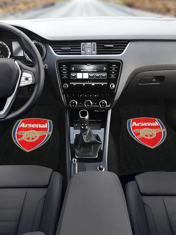 Arsenal Front Car Floor Mats Set of 2 $84.00 | Buy online with delivery