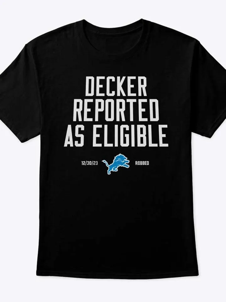 Decker Reported As Eligible Shirt $24.00 | Buy online with delivery