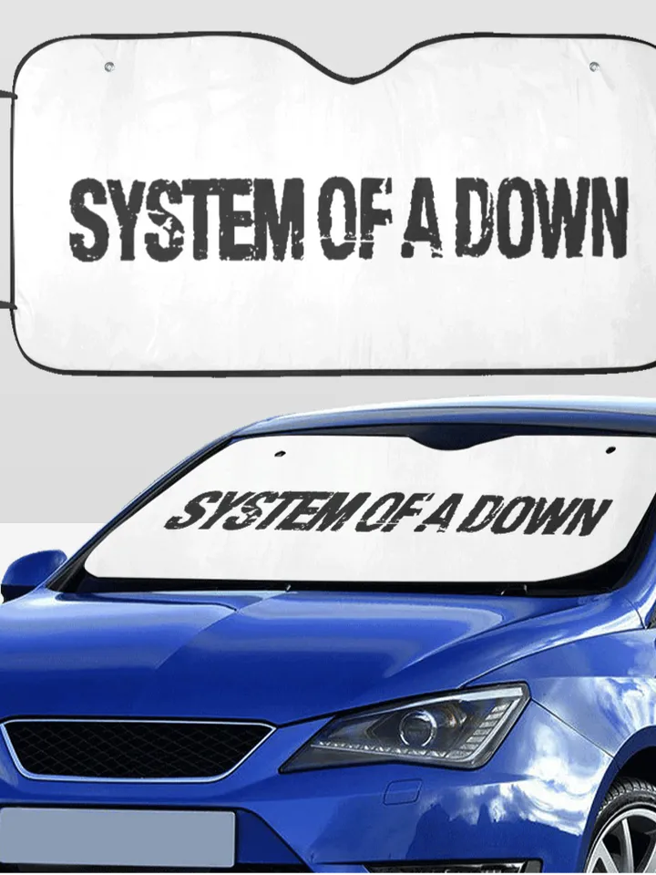 System of a Down Car Sunshade $48.00 | Buy online with delivery