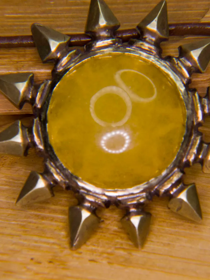 Holy Symbol of Amaunator / Double Sided Human necklace / Geek Gifts ...